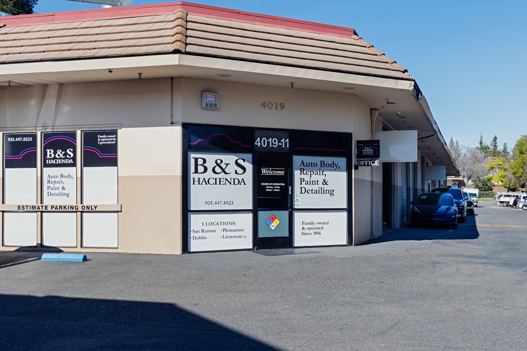 Livermore – First St - B & S Hacienda Auto Body